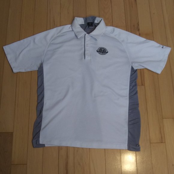 Nike | Shirts | Nike Sphere React Short Sleeve Golf Polo Wcollege ...